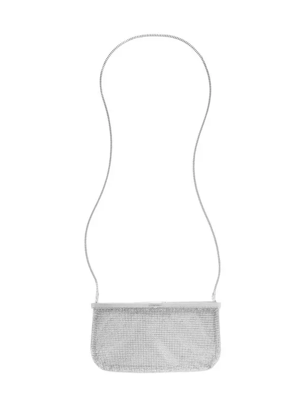Calvin Klein Chainmail Shoulder Bag - Silver