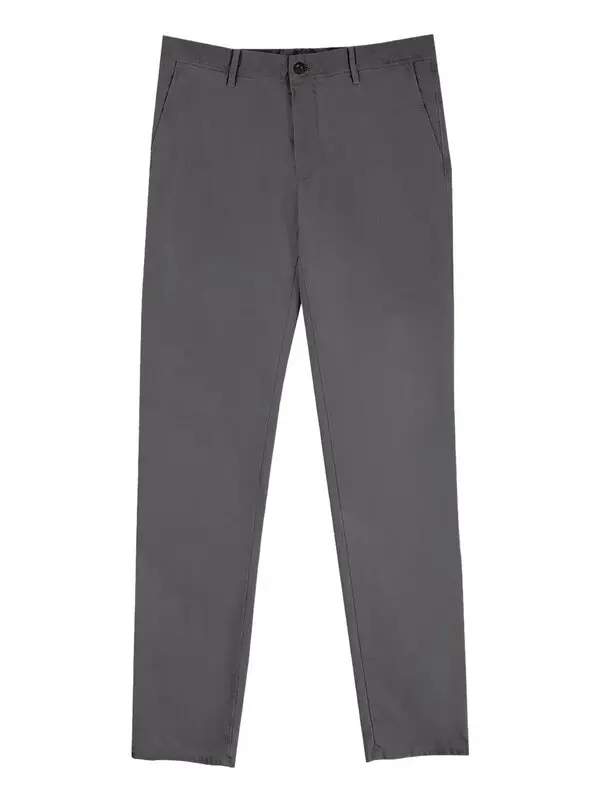 Incotex Tricochino Straight Trousers - Grey