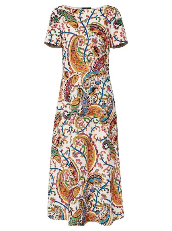 Etro Printed Midi Dress - Multicoloured