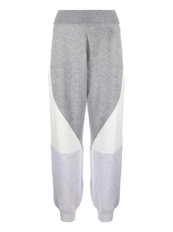Stella McCartney Panelled Wool Track Pants - Grey