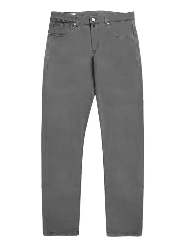 SLOWEAR Straight-leg Dark Jeans - Grey
