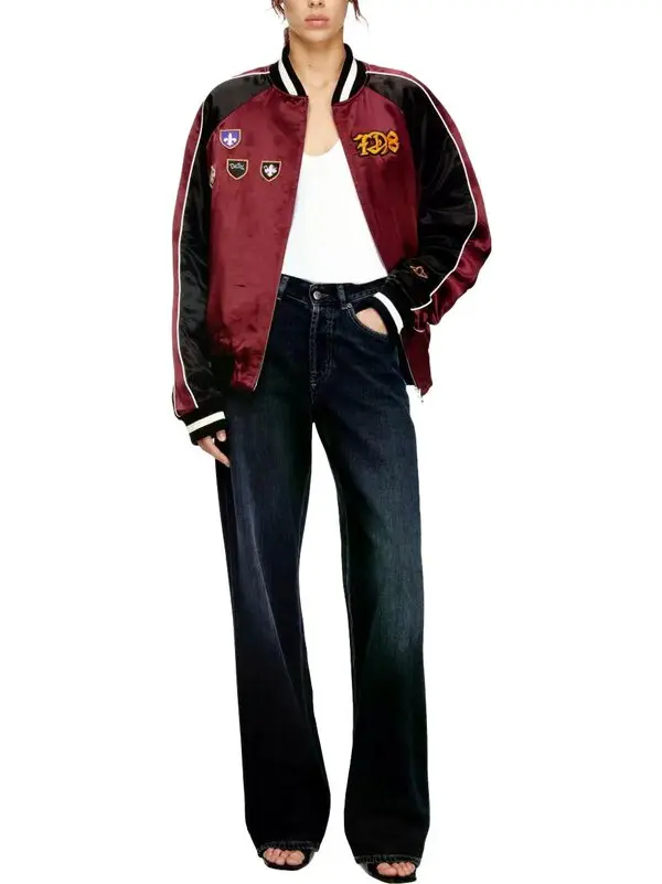 DIESEL® 1971 D-sent-s1 Embroidered Jeans - Blue