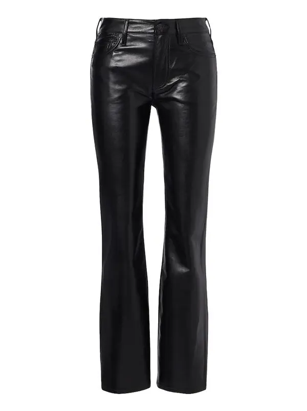 Citizens Of Humanity Genova Low-rise Flared Pants - Black