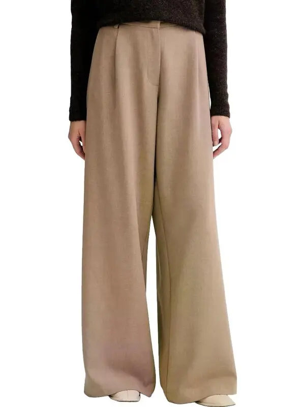SESSUN Palazzo Trousers - Neutrals