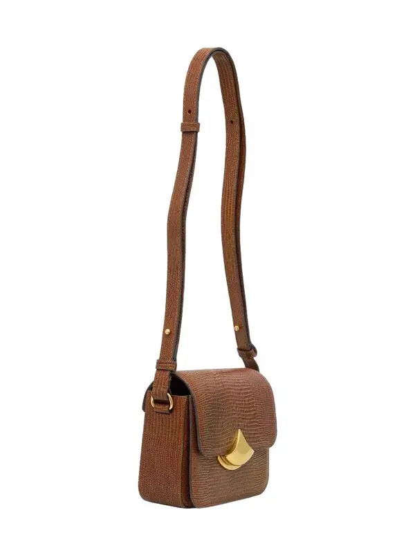 SESSUN Leather Cross Body Bag - Brown