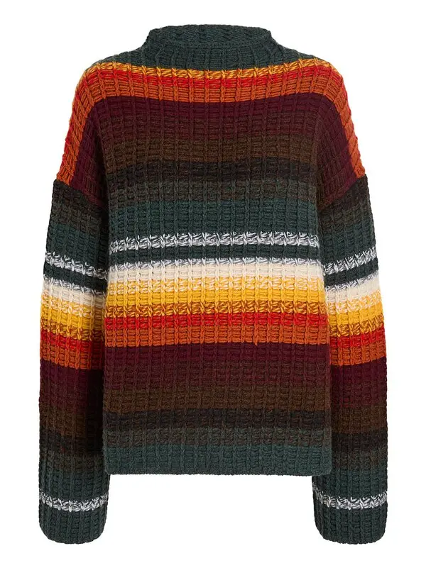 Khaite Yanis Cashmere Sweater - Stripe