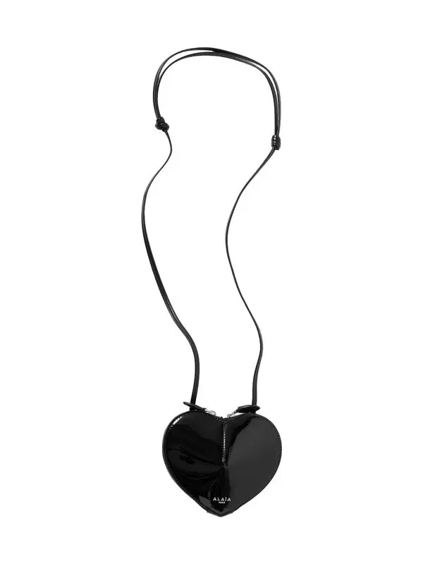 Alaïa Le Coeur Shoulder Bag - Black