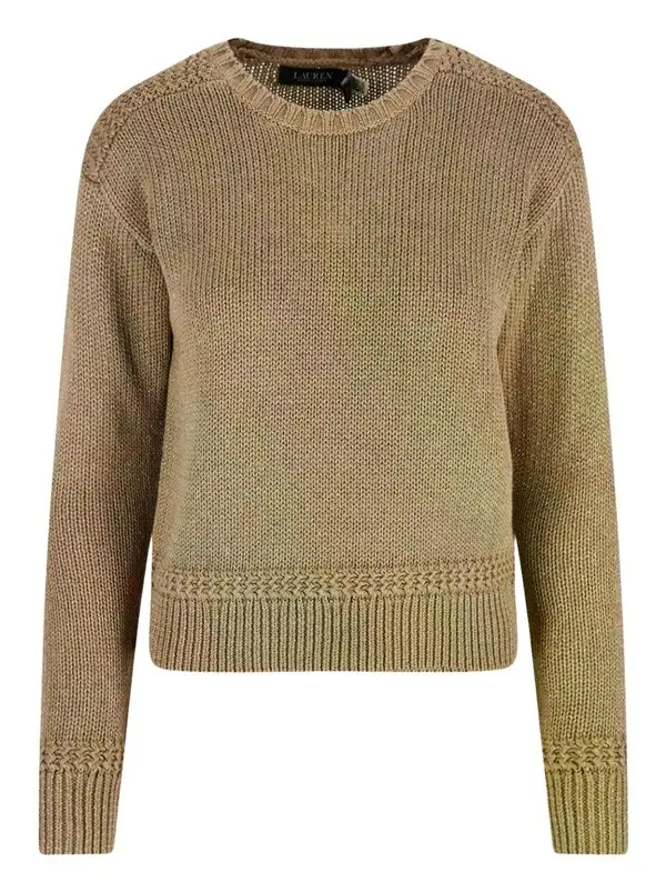 Ralph Lauren Round-neck Knitted Sweater - Neutrals
