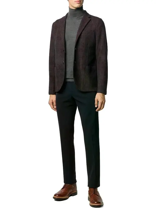 DELL'OGLIO Roll Neck Sweater - Grey