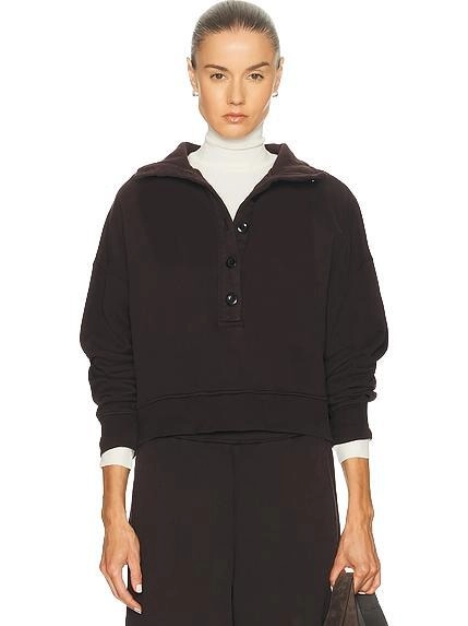 Citizens Of Humanity Mirelle Funnel Neck Pullover - Chocolate