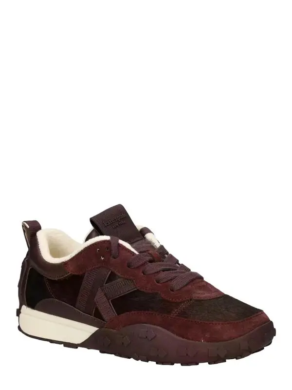 Kate Spade New York Fur-textured Sneakers - Brown