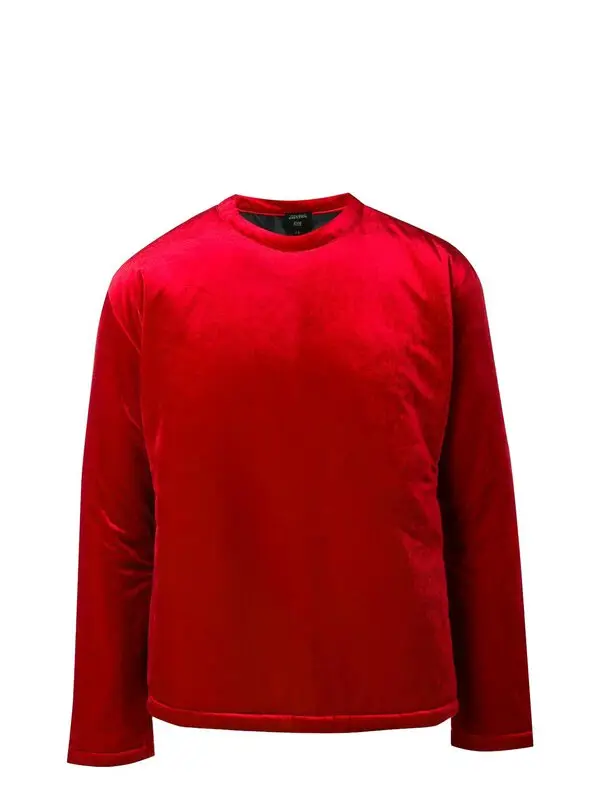 JEAN PAUL GAULTIER Padded Velvet Jumper - Red