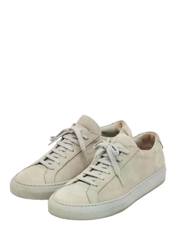 COMMON PROJECTS Pre-owned Achilles Suede Sneakers - Grey
