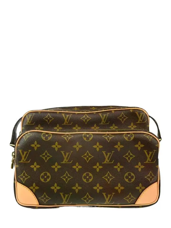 LOUIS VUITTON Monogram Canvas Nile Shoulder Bag - Brown