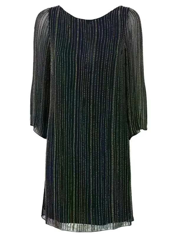 Alice + Olivia Pre-owned Bead-embellished Dress - Blue