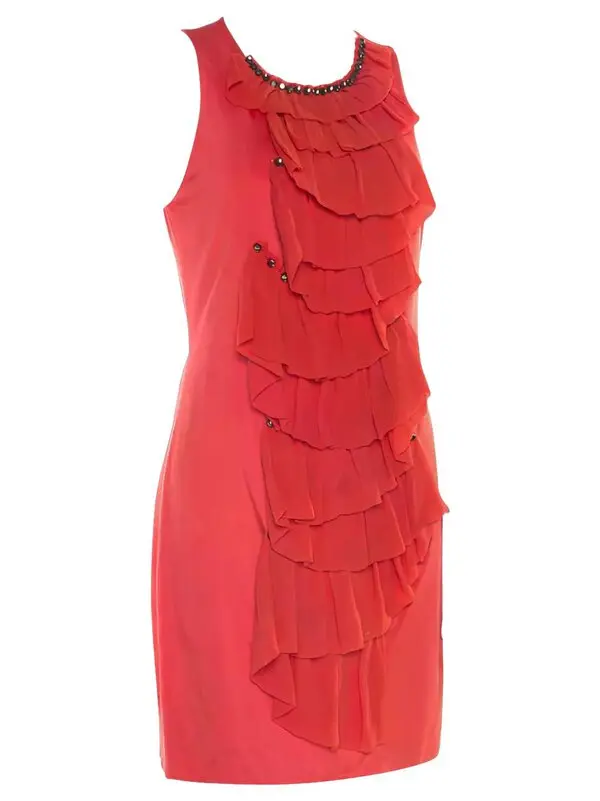 3.1 Phillip Lim Ruffled Mini Dress - Red