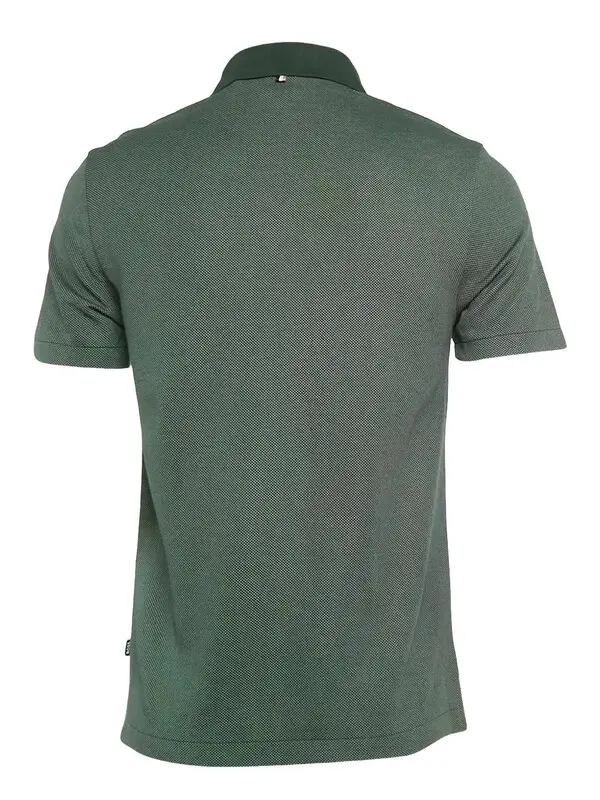 BOSS 2024 Pre-owned Side-slit Polo Shirt - Green