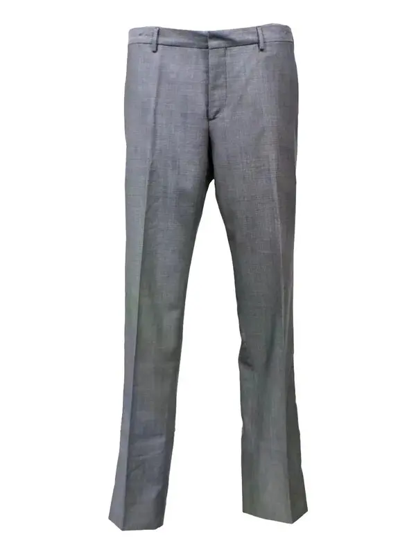 Prada Tailored Wool Trousers - Grey