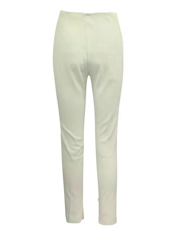 Giambattista Valli High-waisted Straight-leg Trousers - White