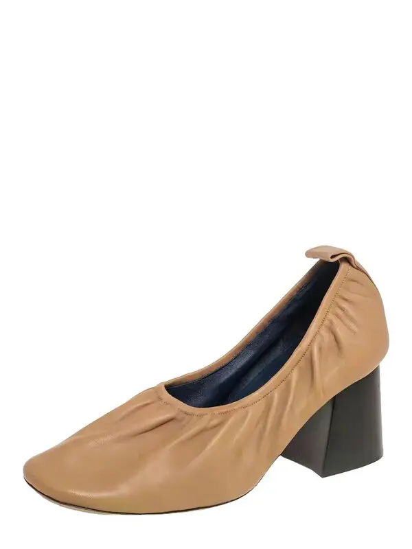 Celine 70mm Square-toe Pumps - Neutrals