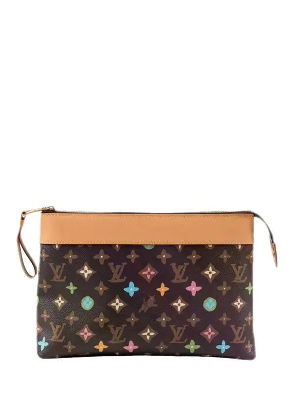 LOUIS VUITTON Monogram Craggy Voyage Souple Pochette - Brown