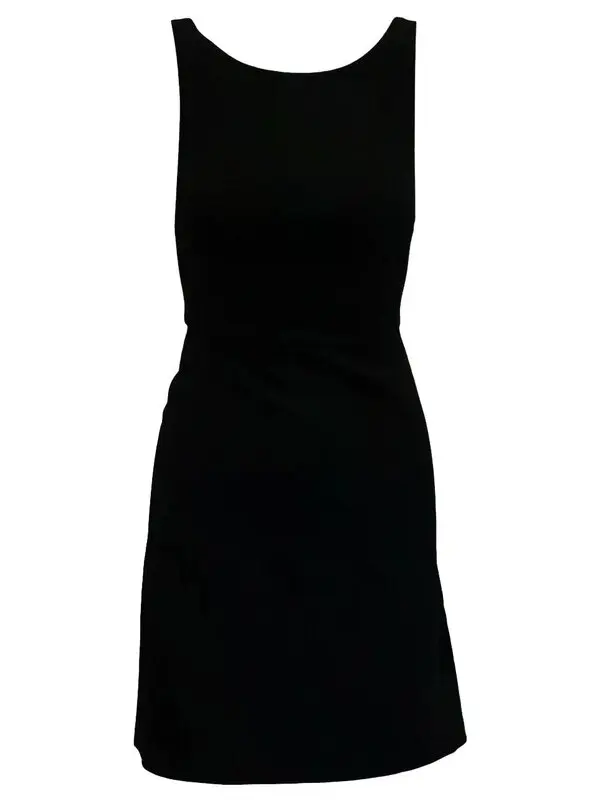 Theory Sleeveless Mini Dress - Black