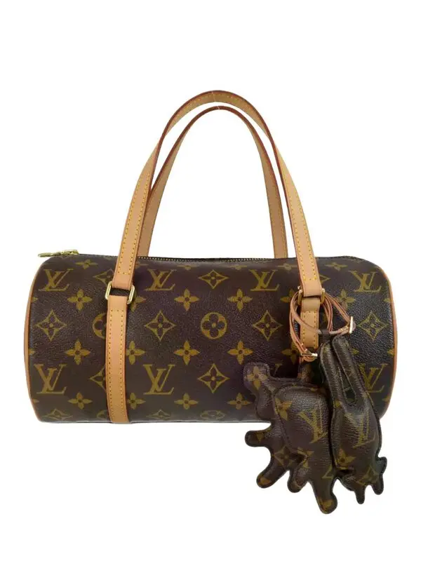 LOUIS VUITTON Monogram Papillon 26 Handbag - Brown