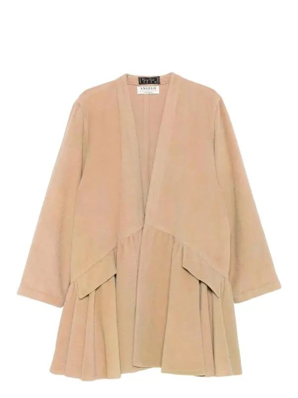 A.N.G.E.L.O. VINTAGE CULT 1980 Alpaca Wool-blend Coat - Brown