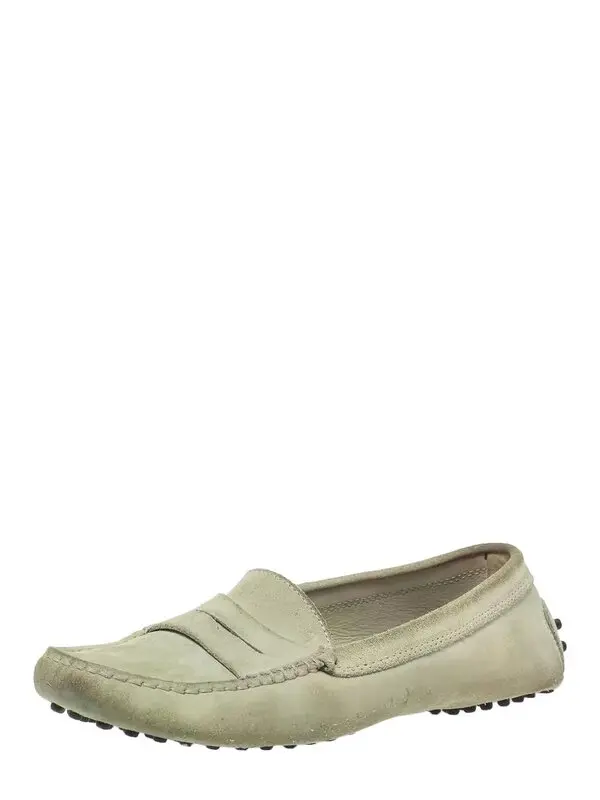 TOD'S Suede Loafers - Grey