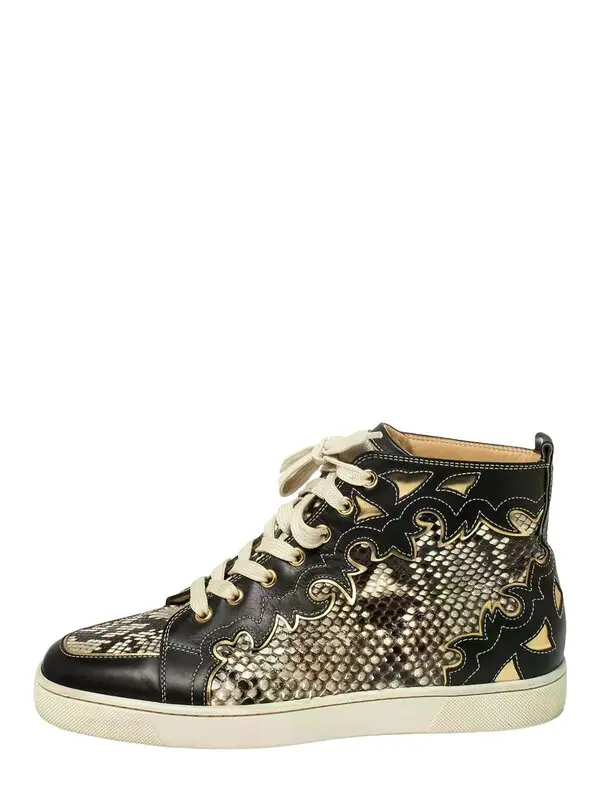 CHRISTIAN LOUBOUTIN Rantus Orlato High Top Sneakers - Black