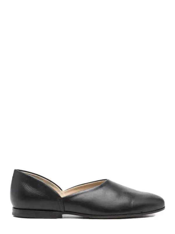 MAISON MARGIELA Leather Ballet Flats - Black
