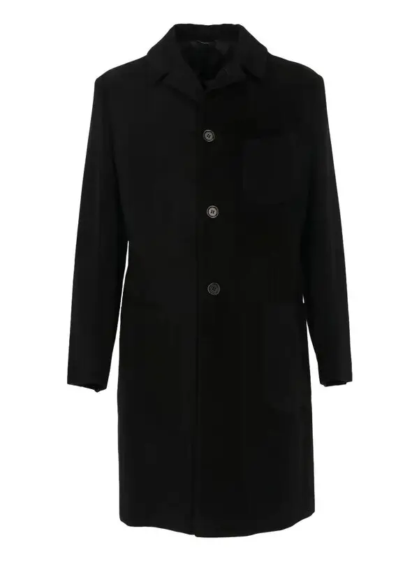 ROMEO GIGLI 1990s Single-breasted Coat - Black