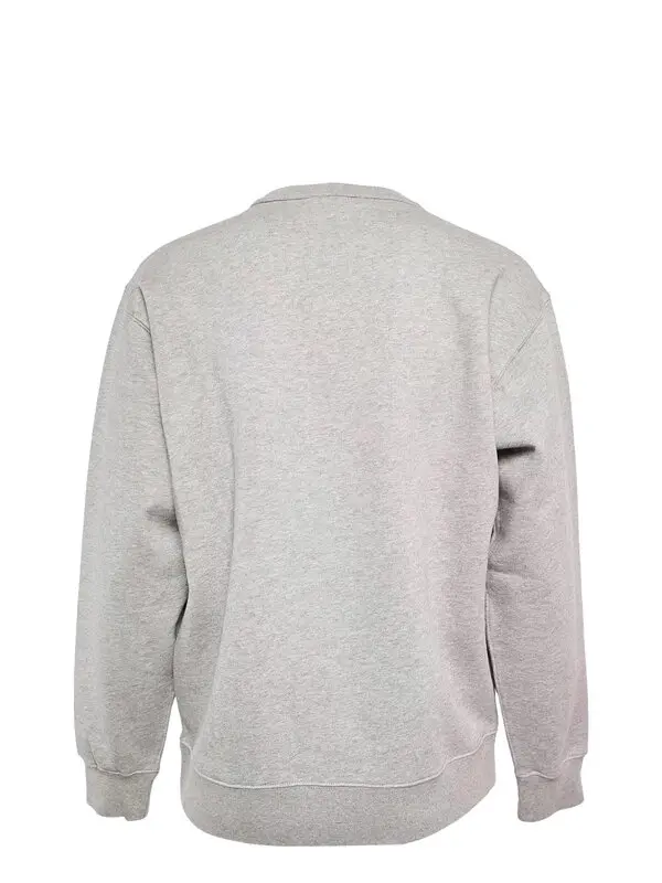 Kenzo Embroidered-logo Cotton Sweatshirt - Grey