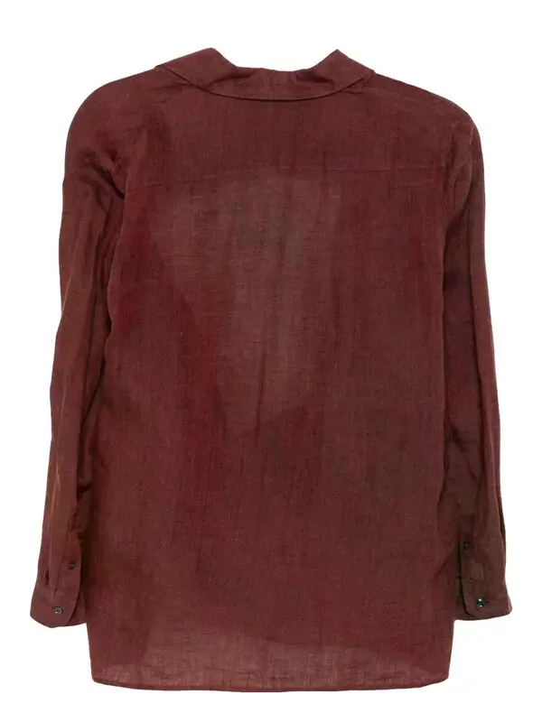 Hermès Linen Blouse - Red