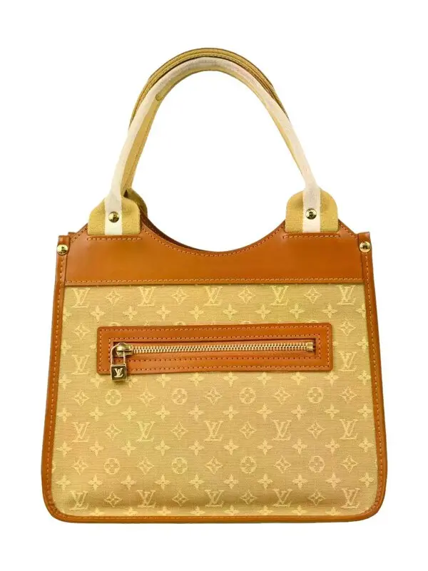 LOUIS VUITTON Monogram Idylle Canvas Mini Sac Catherine Handbag - Yellow