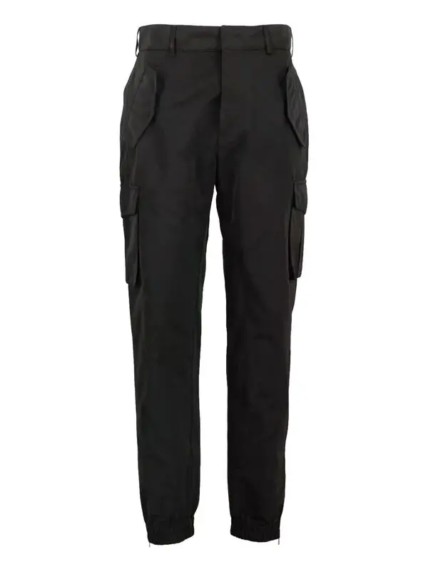 Ermanno Scervino Multi-pocket Cargo Trousers - Black