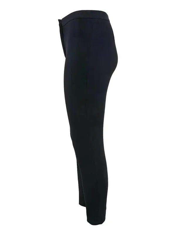 Carolina Herrera Pre-owned Stretch-design Trousers - Blue