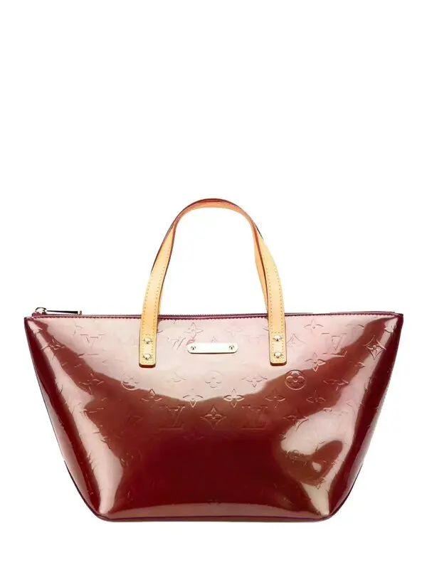 LOUIS VUITTON Monogram Vernis Bellevue Pm Tote Bag - Red