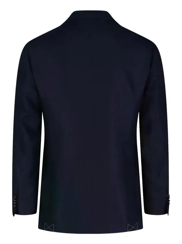 Cesare Attolini Monopetto Cashmere Blazer - Blue