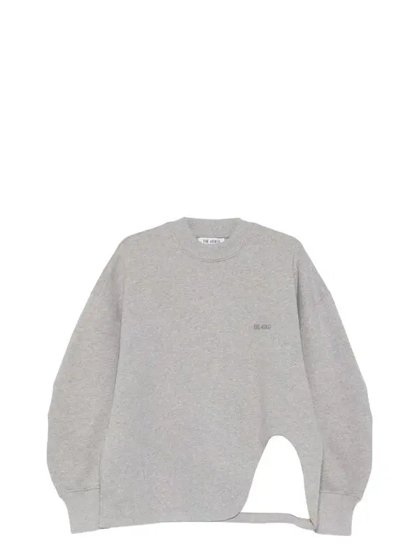 Attico Logo Detail Sweatshirt - Grey