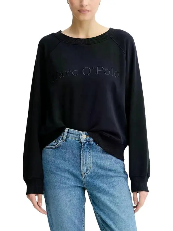 Marc O'polo Embroidered-logo Sweatshirt - Blue