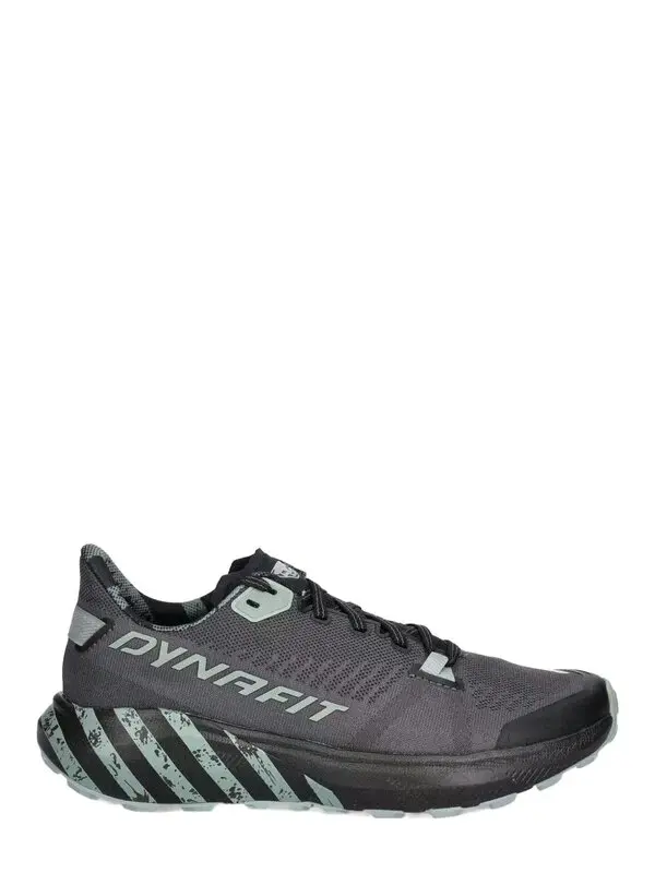 DYNAFIT Trail Graphic Logo Striped Sneakers - Grey
