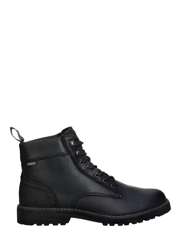 Barbour Harrison Lace Up Boots - Black