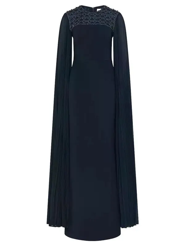 Rebecca Vallance Memphis Embellished Gown - Blue