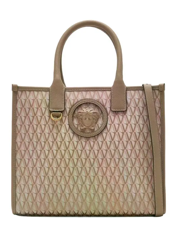 Versace La Medusa Tote Bag - Neutrals