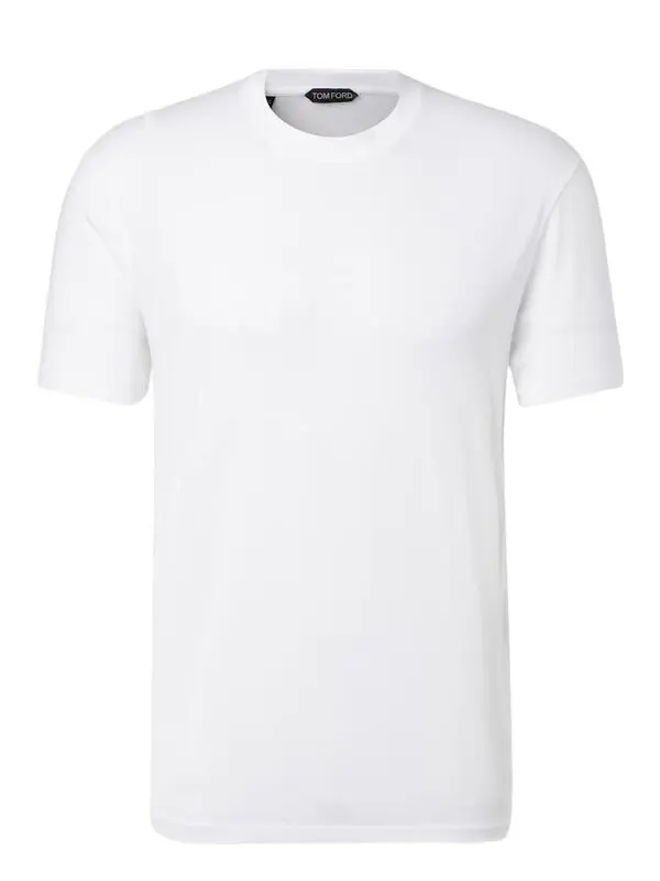 TOM FORD Jersey T-shirt - White