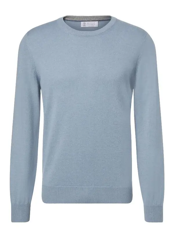 Brunello Cucinelli Cashmere Sweater - Blue