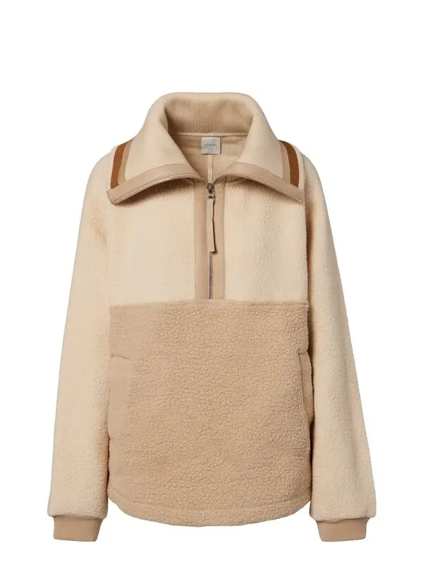 Varley Carmine Fleece Jacket - Beige
