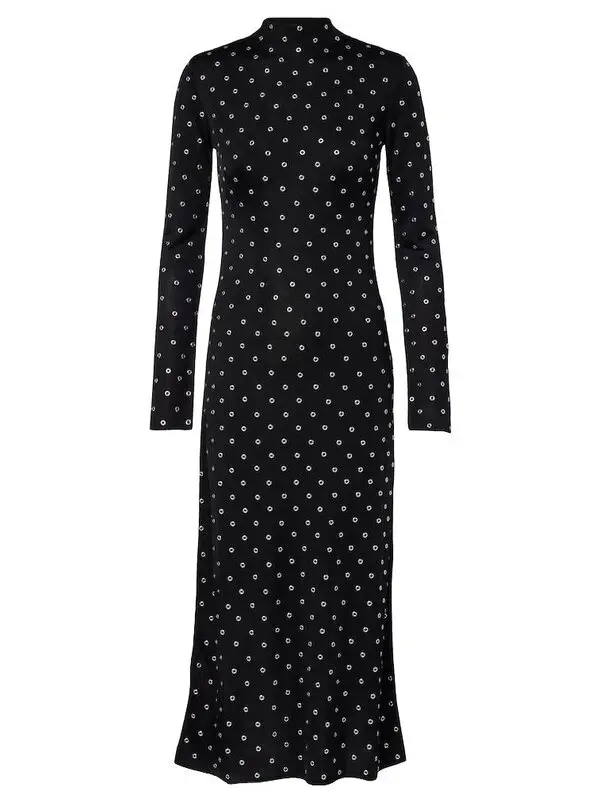Altuzarra Studded Jersey Maxi Dress - Black