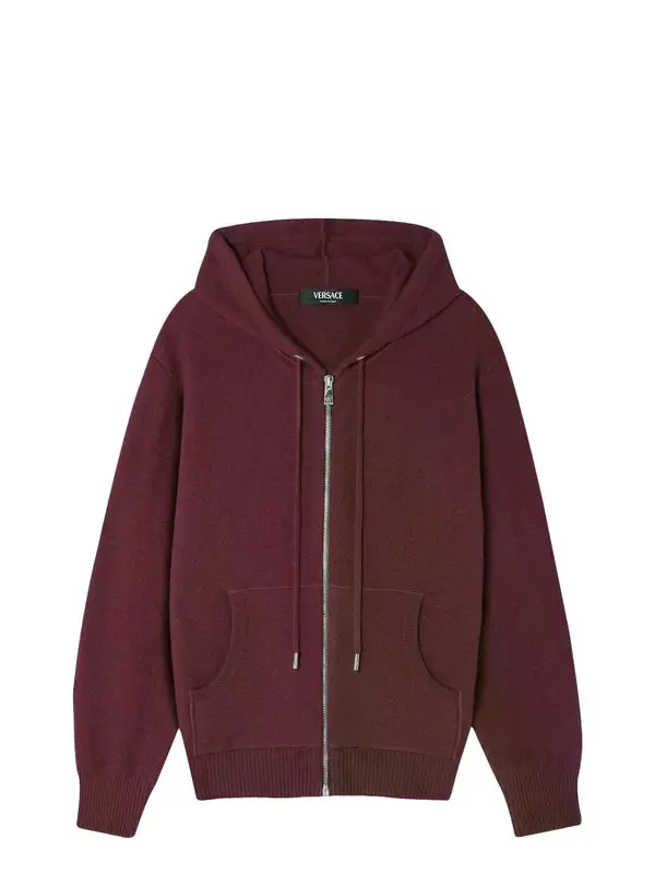 Versace Zip Hoodie - Red